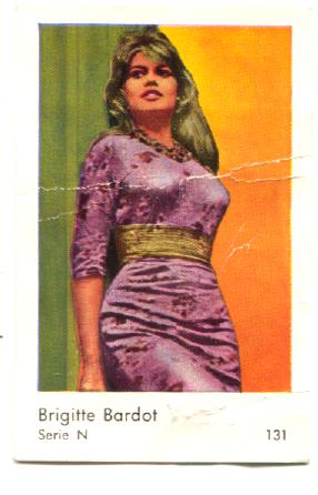 Brigitte Bardot Cigarette Card Series N 1956: (1956) Photograph | DTA ...