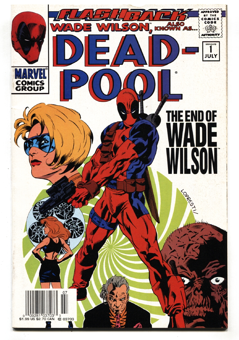 Deadpool Comic Book Covers