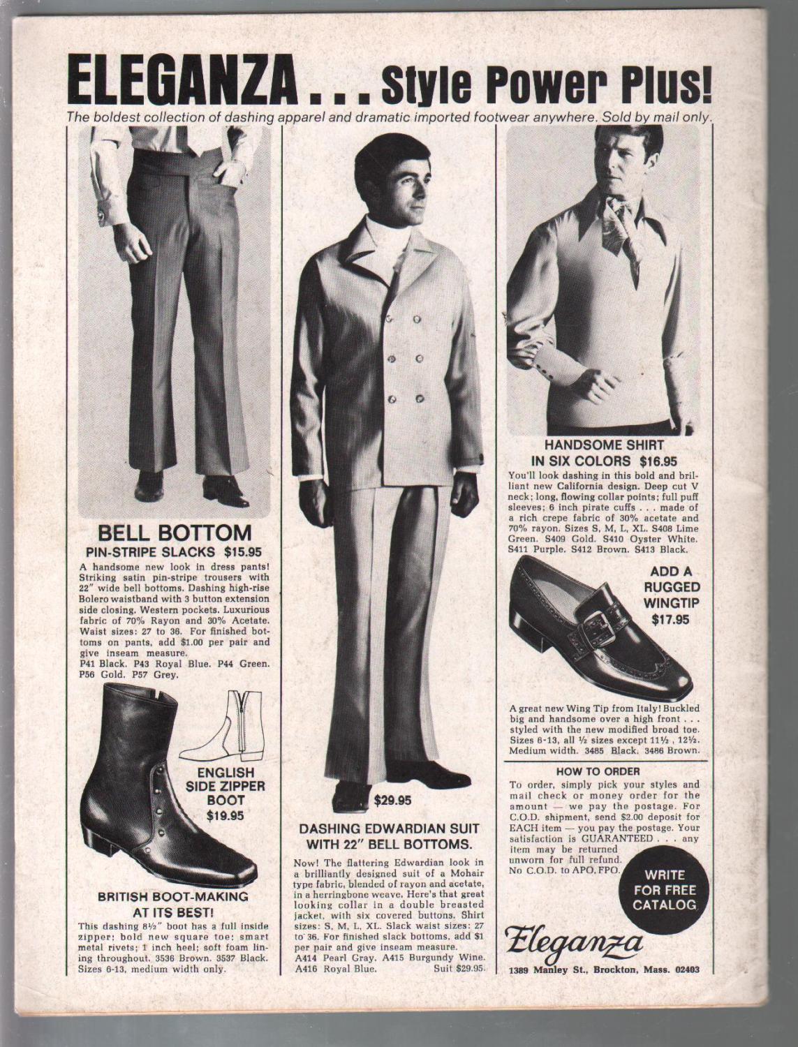 Rogue 12/1969-cheesecake-exploitation-pulp fiction-VG: (1969) Magazine ...