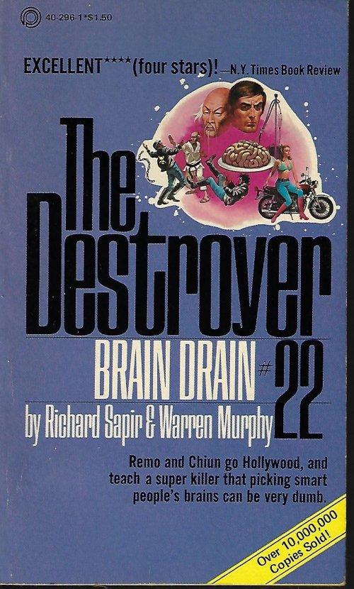 BRAIN DRAIN: The Destroyer No. 22 by Sapir, Richard & Murphy, Warren ...