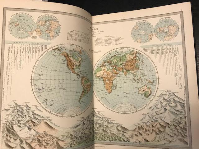 Philips' Popular Atlas of the World by Bartholomew, John: Very Good ...