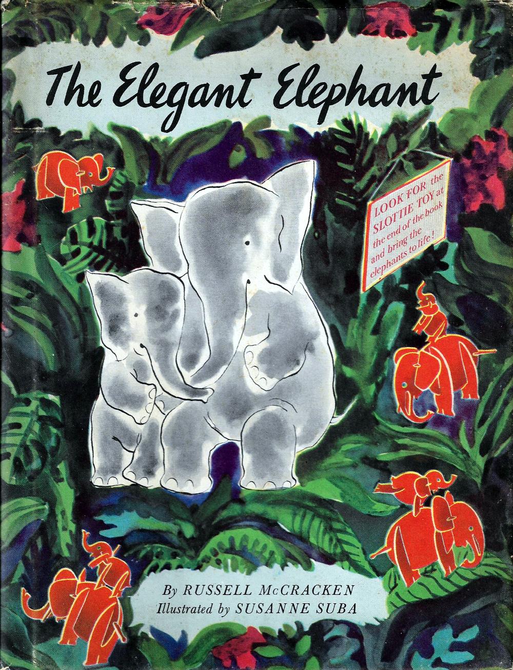 Elegant Elephant (Slottie Toy Book) by Toys. McCracken, Russell: Near ...