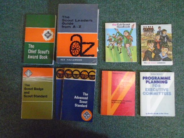 The Cub Scout Handbook (1968 and 1972); Venture Series 1: Programme ...