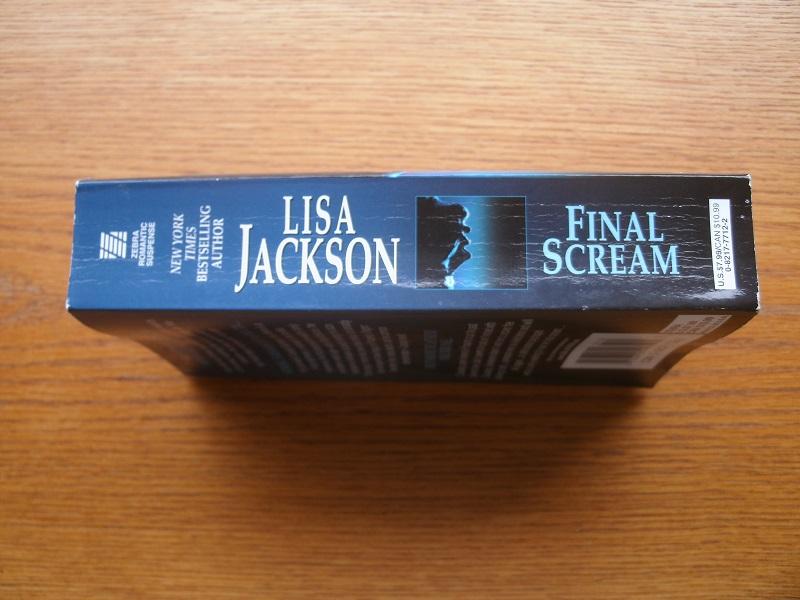 Final Scream by Jackson, Lisa: Very Good Soft cover (2005) 1st Edition ...