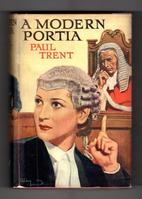 A Modern Portia by Paul Trent (First Edition) Rare DJ Publisher's File ...