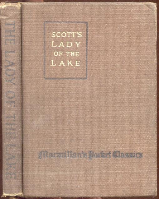 THE LADY OF THE LAKE. Edited with Introduction and Notes by Elizabeth A ...