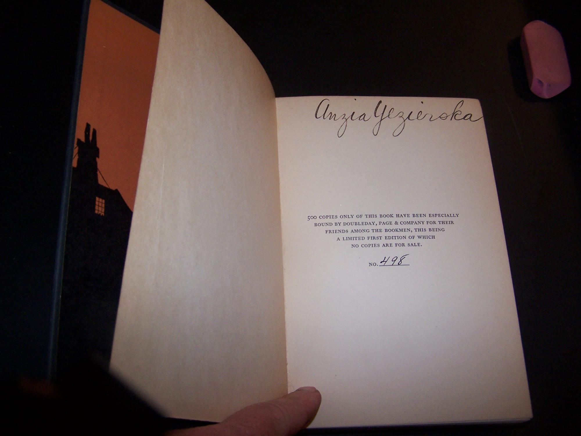 The Bread Givers by Yezierska, Anzia: Very Good Hardcover (1925) 1st ...