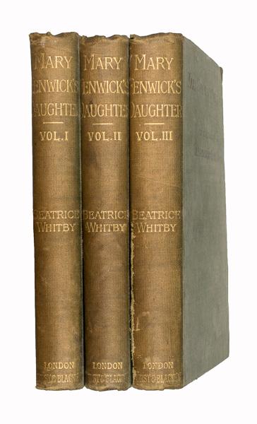 Mary Fenwick's Daughter. 2nd edn. 3 vols. by WHITBY, Beatrice.: (1894 ...