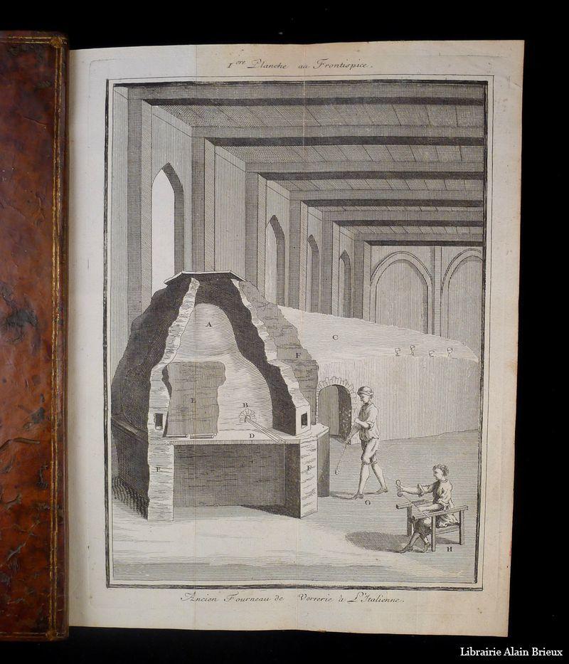 Art de la verrerie de HOLBACH Paul Heinrich Dietrich, baron d'] NERI ...