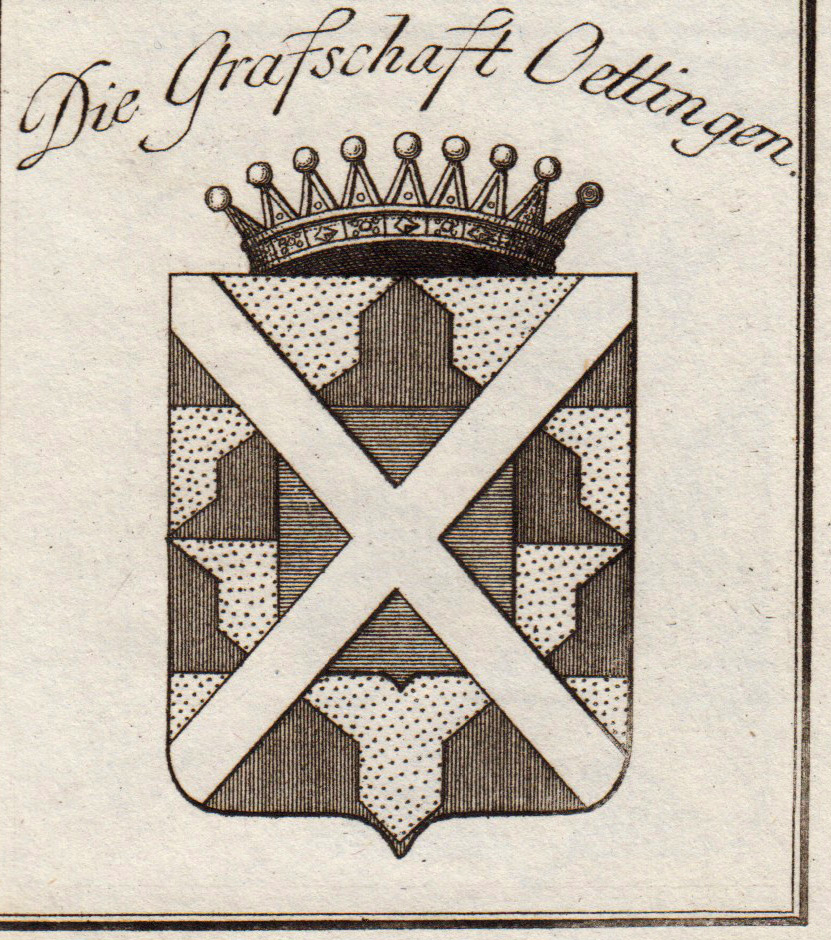 Die Grafschaft Oettingen. by Oettingen: Wappen :: Art / Print / Poster ...