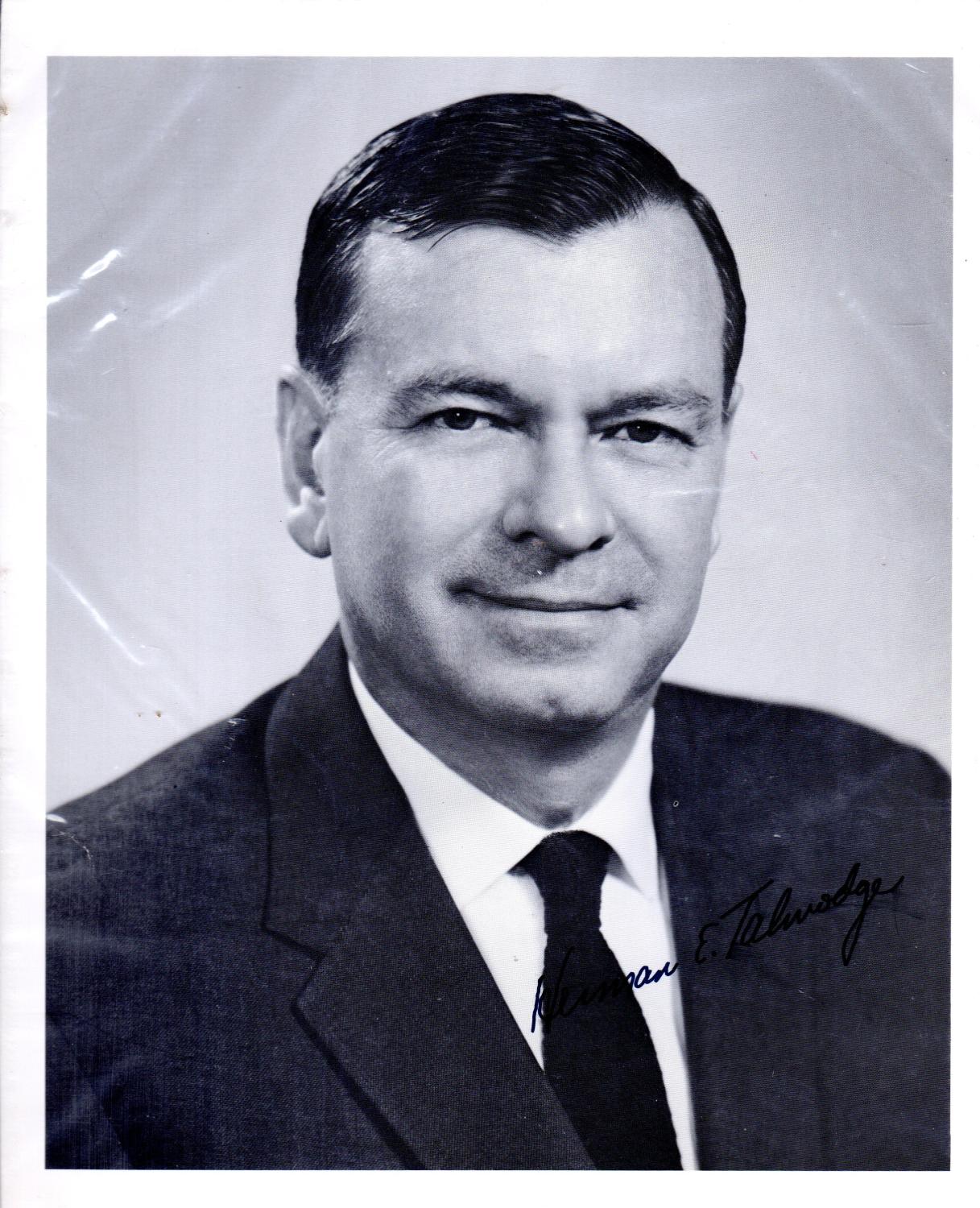 SIGNED PHOTO: Senator Herman E. Talmadge by Talmadge, Herman E. (Herman ...