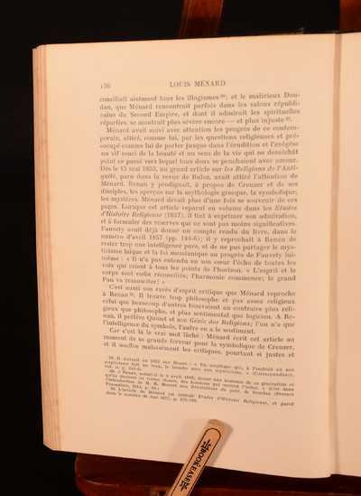 Louis Ménard (1822-1901) by Henri Peyre: Very Good Hardcover (1932 ...