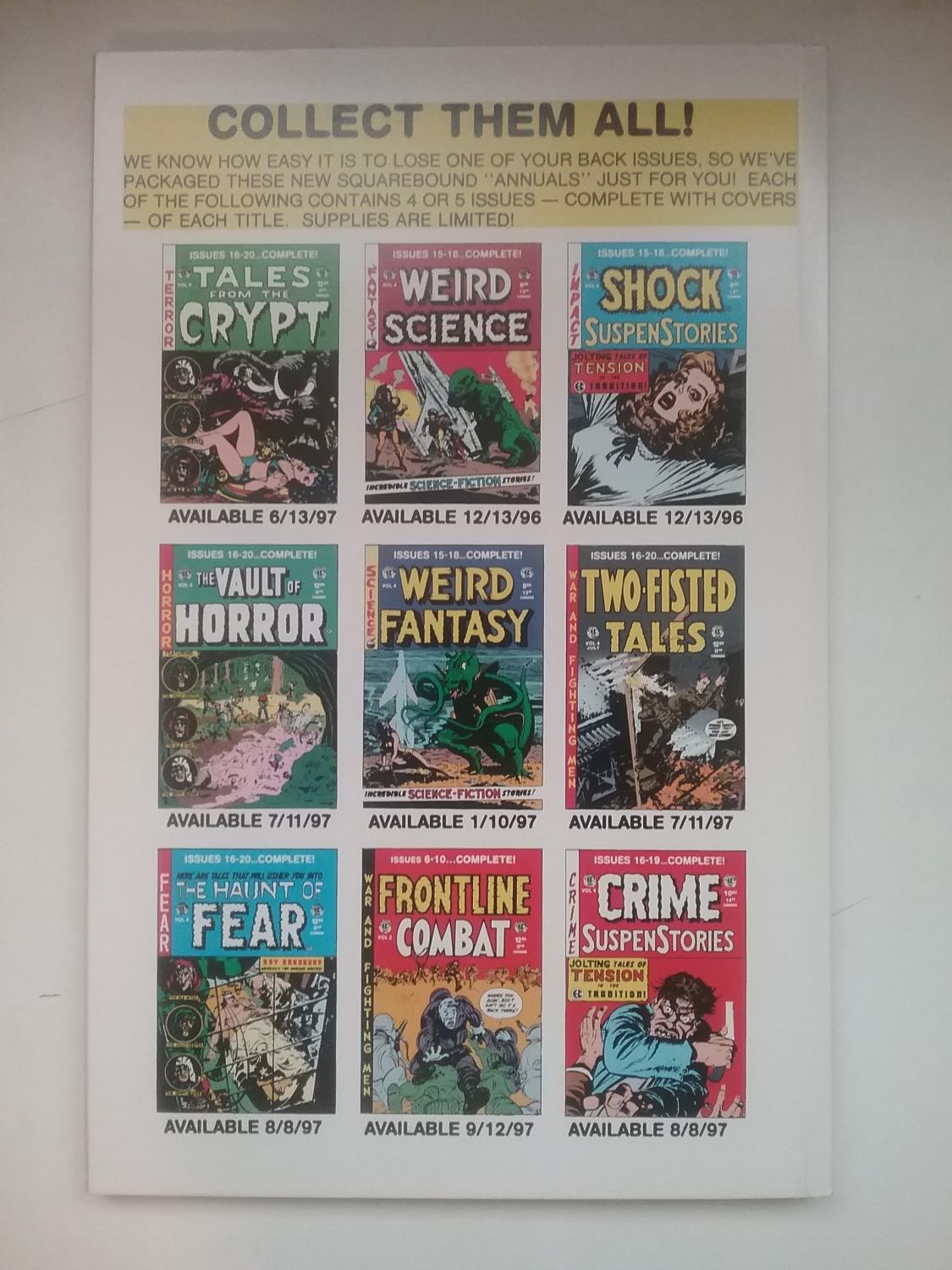 Weird Science Annual - Volume Vol. 4 Four by Feldstein, Albert - Editor ...