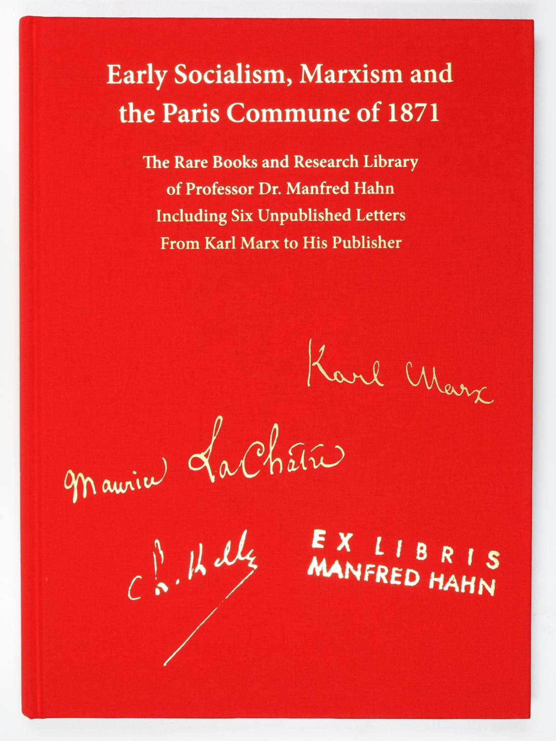 Early Socialism, Marxism and the Paris Commune of 1871. The Rare Books ...