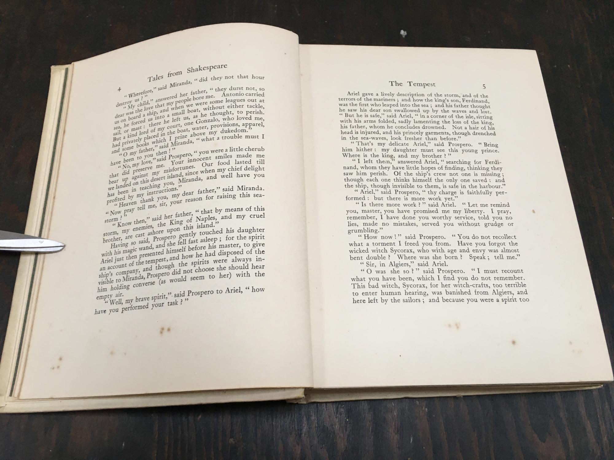 Tales from Shakespeare By Charles & Mary Lamb by Charles & Mary Lamb ...