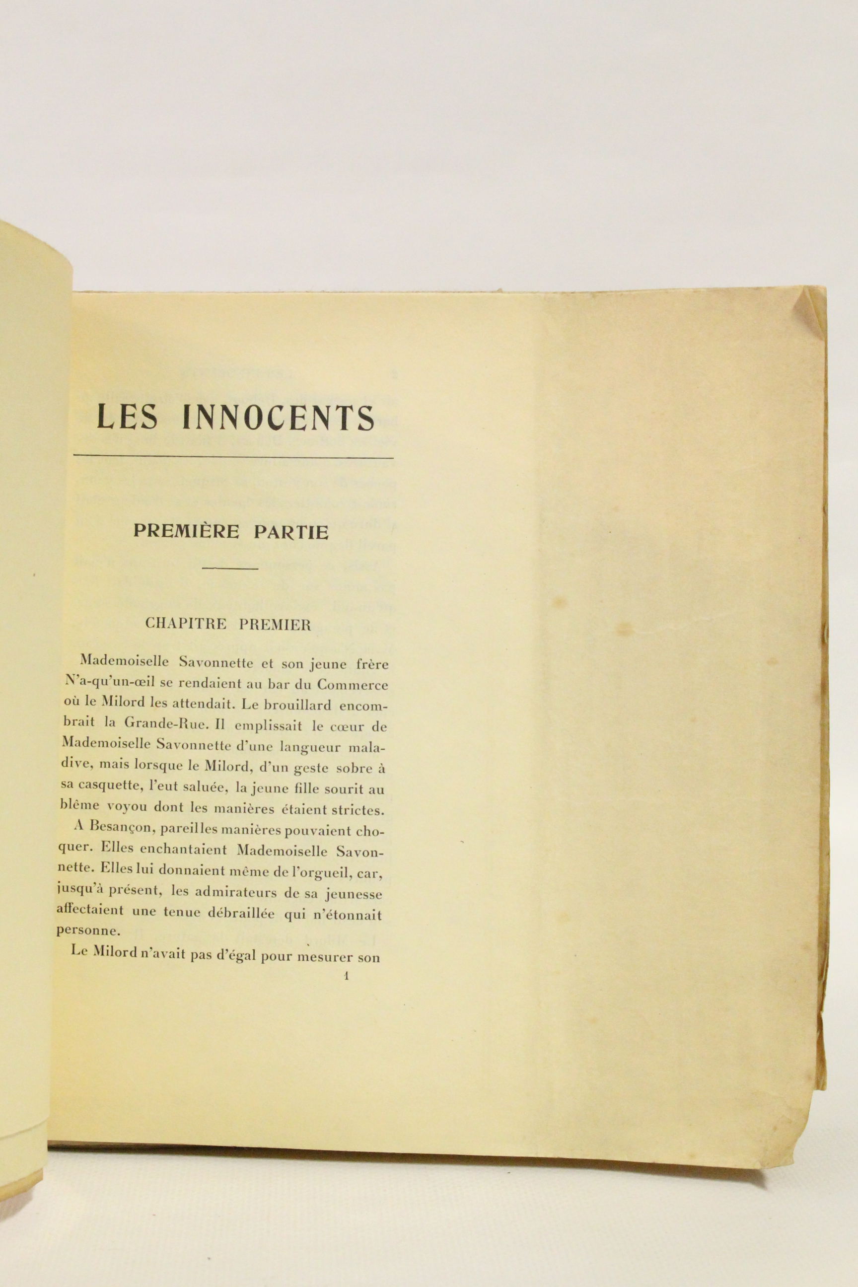 Les innocents by Francis CARCO: couverture souple (1916) | Librairie Le ...
