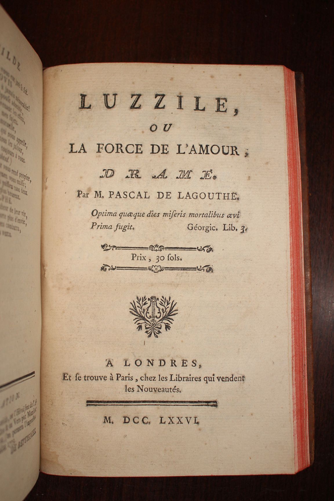 Recueil de pièces de théâtre à savoir, dans l?ordre de citation des ...