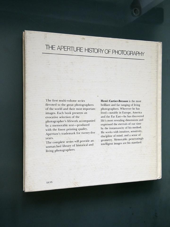 The Aperture History of Photography: Book 1 by Henri Cartier-Bresson ...