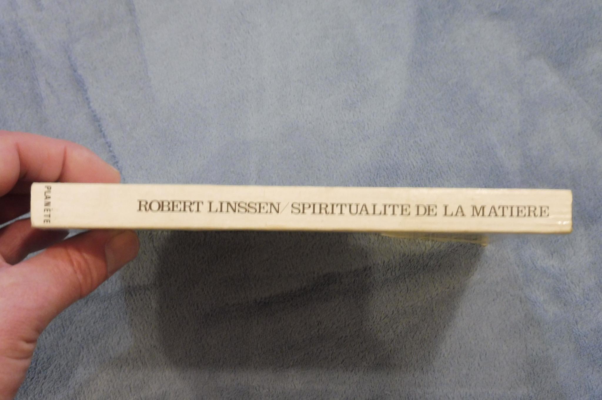 Spiritualité De La Matière by Linssen Robert: (1966) Editions Planète ...