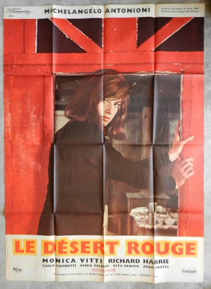 AFFICHE ORIGINALE DE CINEMA " Le désert rouge " by Michelangelo ...