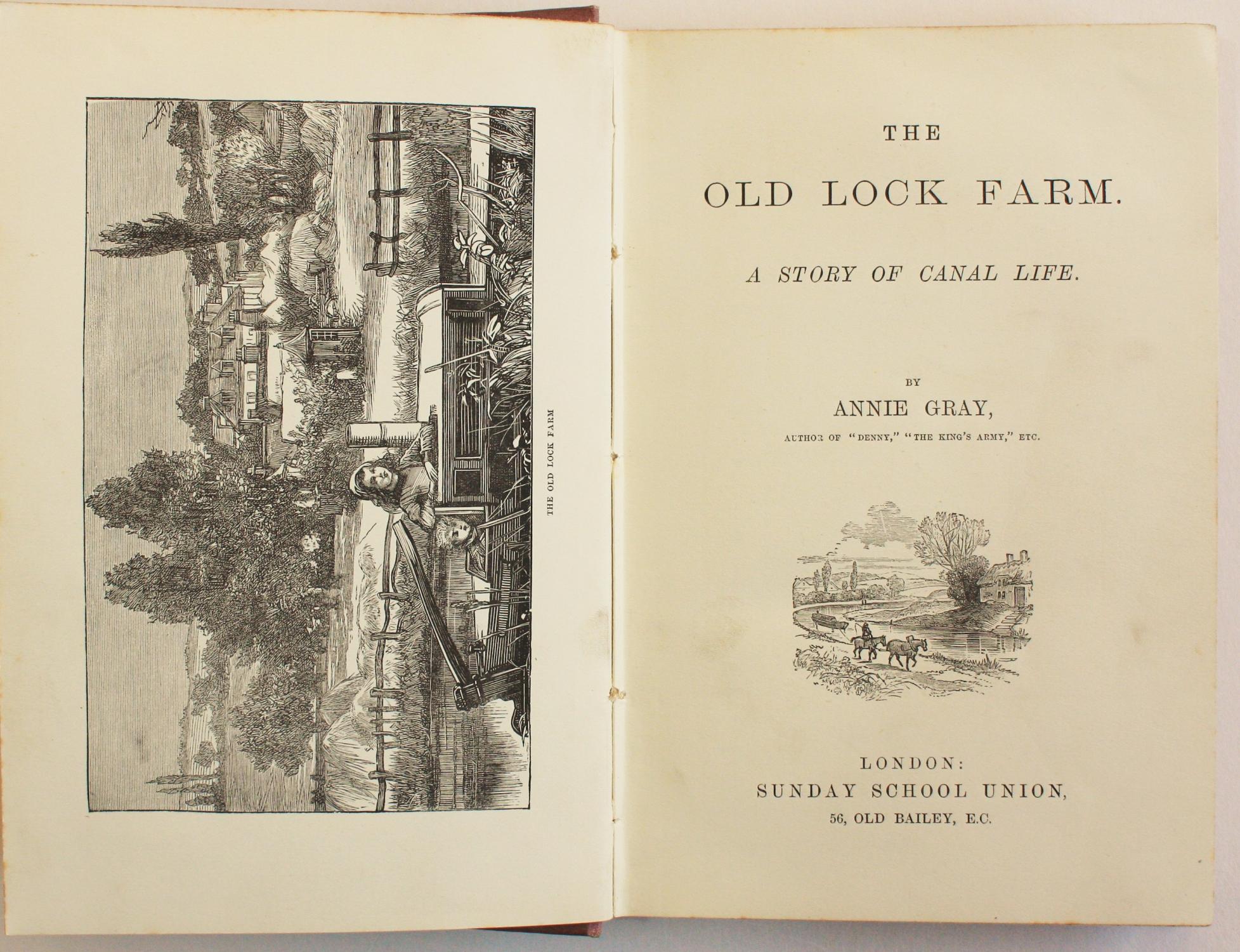 The Old Lock Farm, A Story of Canal Life by Annie Gray: Very Good ...
