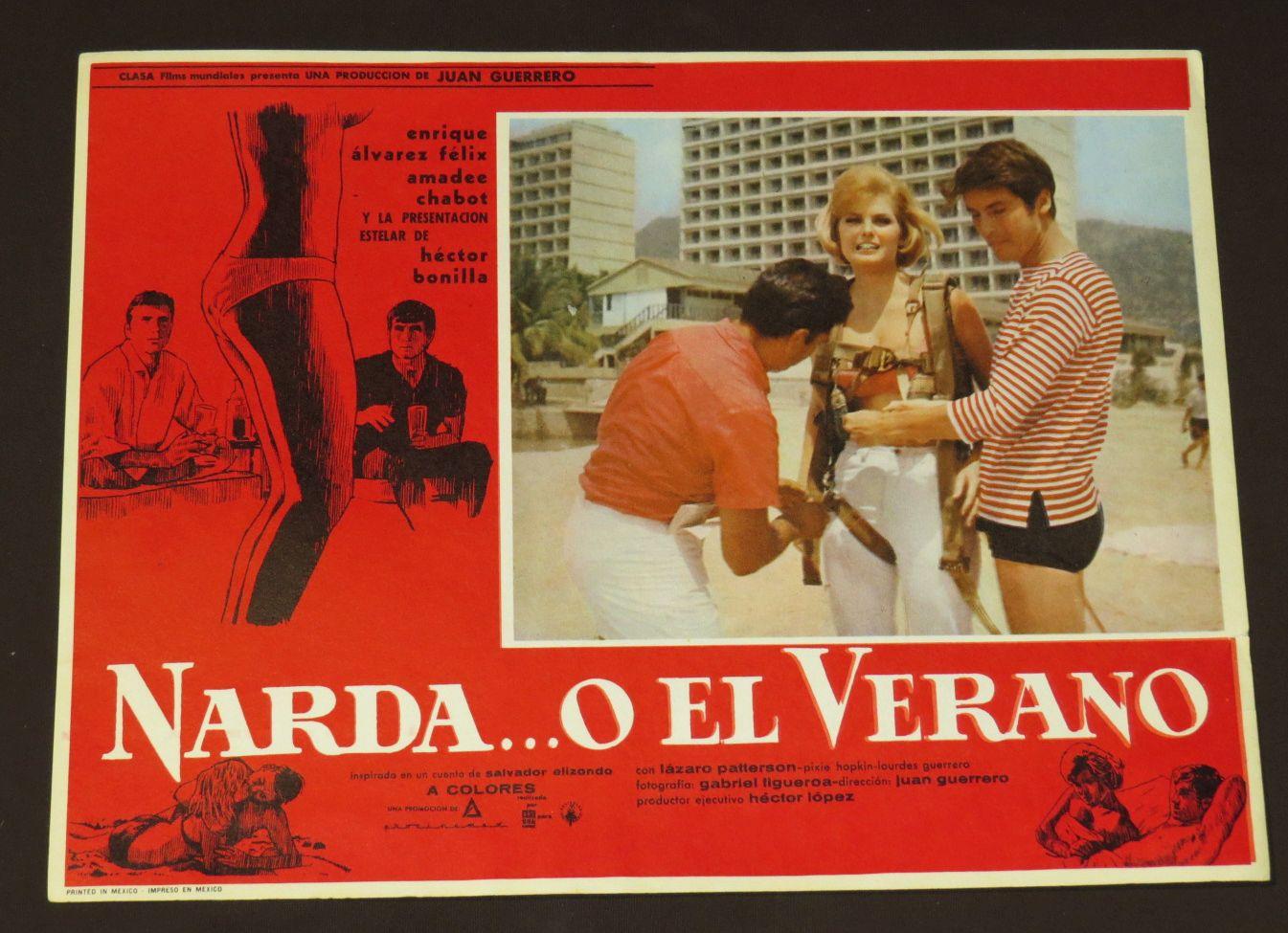 Cartel De Cine: Narda. O El Verano: Muy Bien Sin Encuadernar (1970 ...