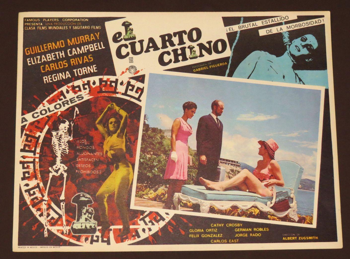 Cartel De Cine: "El Cuarto Chino": Muy Bien Sin Encuadernar (1968 ...
