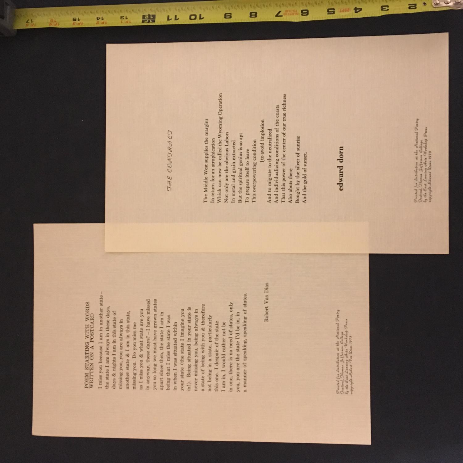 The Contract; Poem Starting With Words…; How Goes It With Time ...