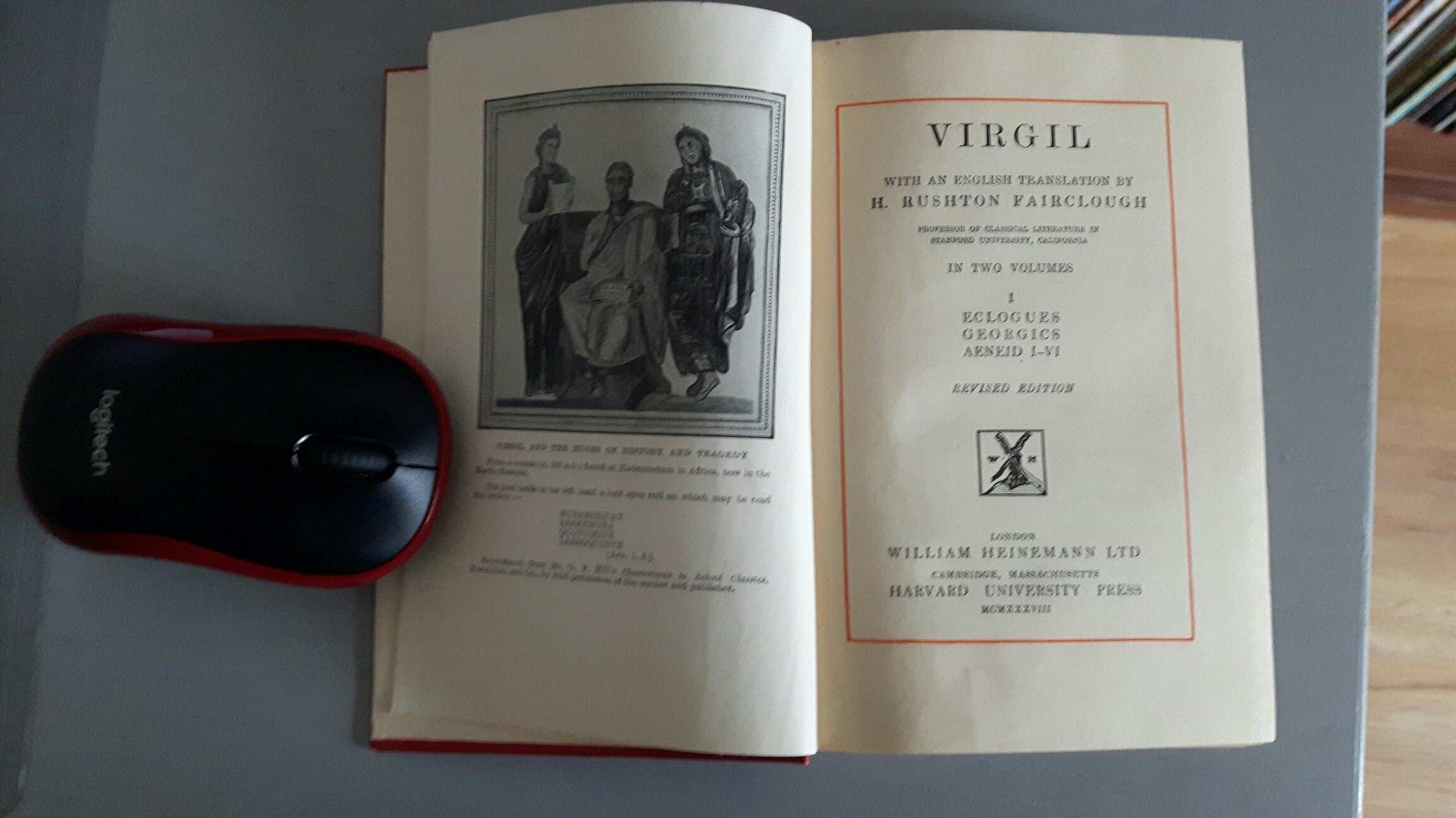 SLIA 880 Virgil with an English Translation By H. Rushton Fairclough ...