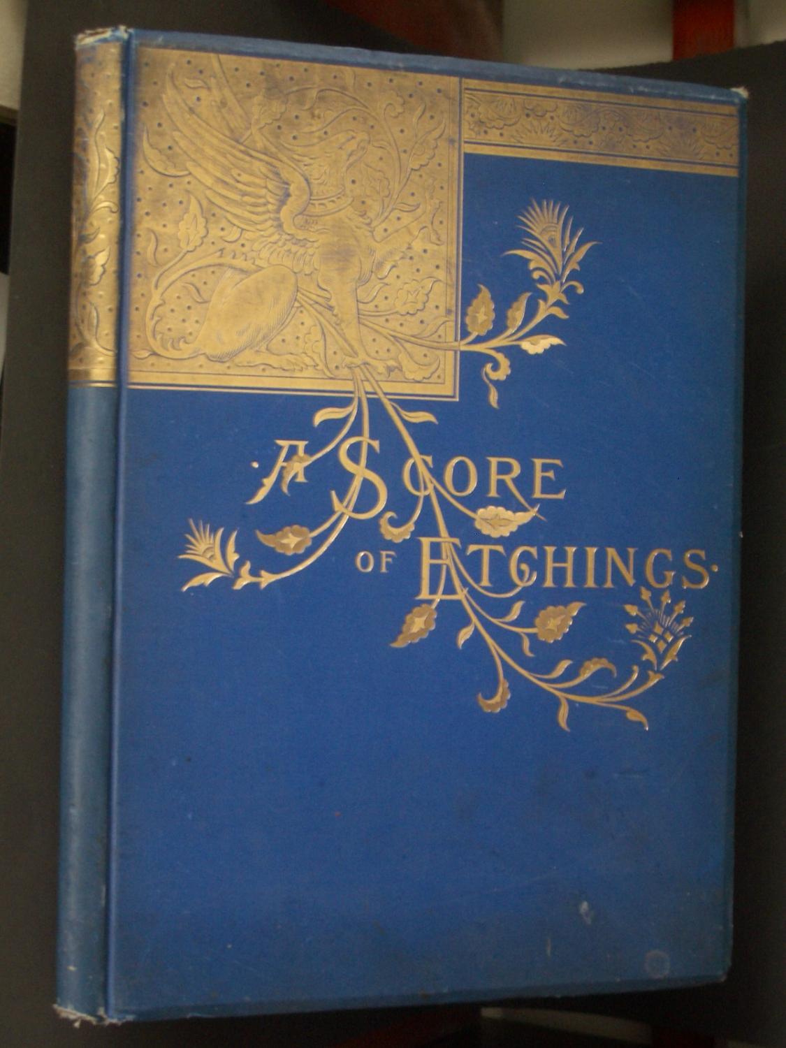 A Score of Etchings by Riordan, Roger: Good Hard Cover (1884) First ...