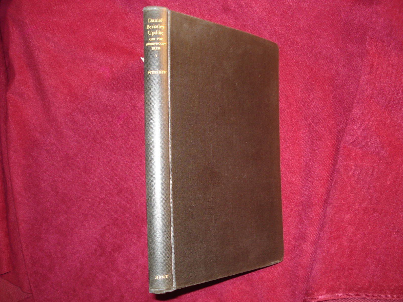 Daniel Berkeley Updike and the Merrymount Press of Boston Massachusetts ...