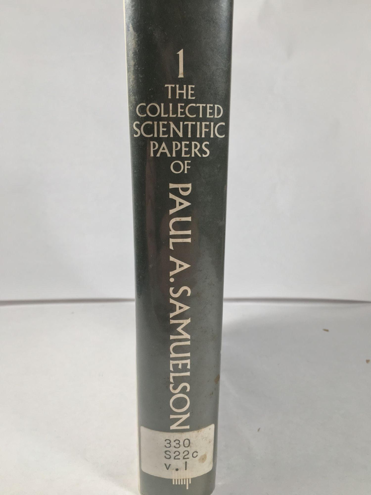 The Collected Scientific Papers Of Paul A. Samuelson (3 Volumes) by ...