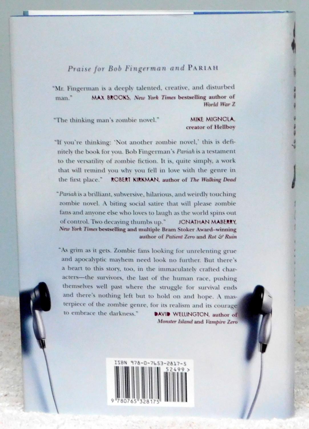 Pariah by Bob Fingerman: As New Hardcover (2010) 1st Edition | Argyl ...