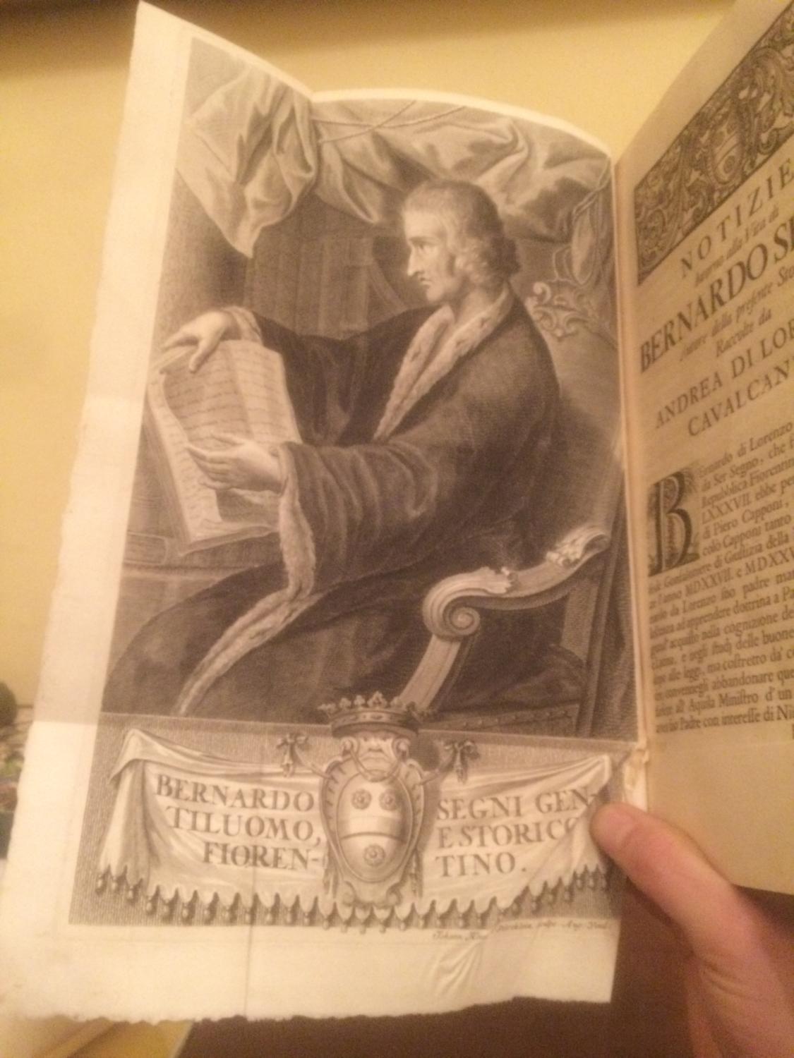 Storie fiorentine di messer Bernardo Segni gentiluomo fiorentino dall ...