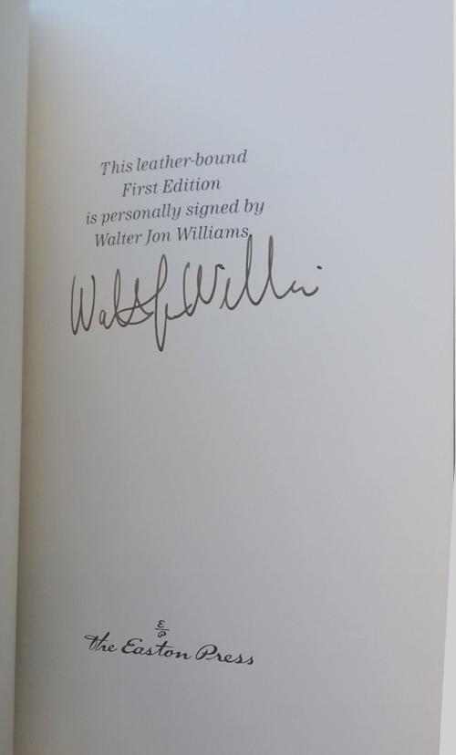 Metropolitan by Walter Jon Williams (First Edition) Easton Press Signed ...