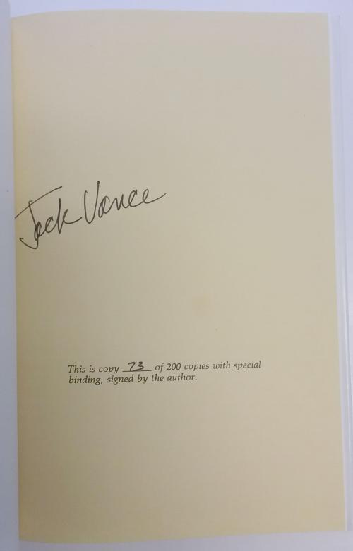 Showboat World by Jack Vance (First Edition) LTD Ned Dameron Art Signed ...