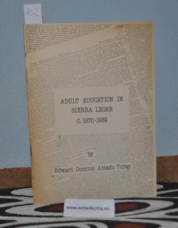Adult education in Sierra Leone : The Contribution of the creole press ...