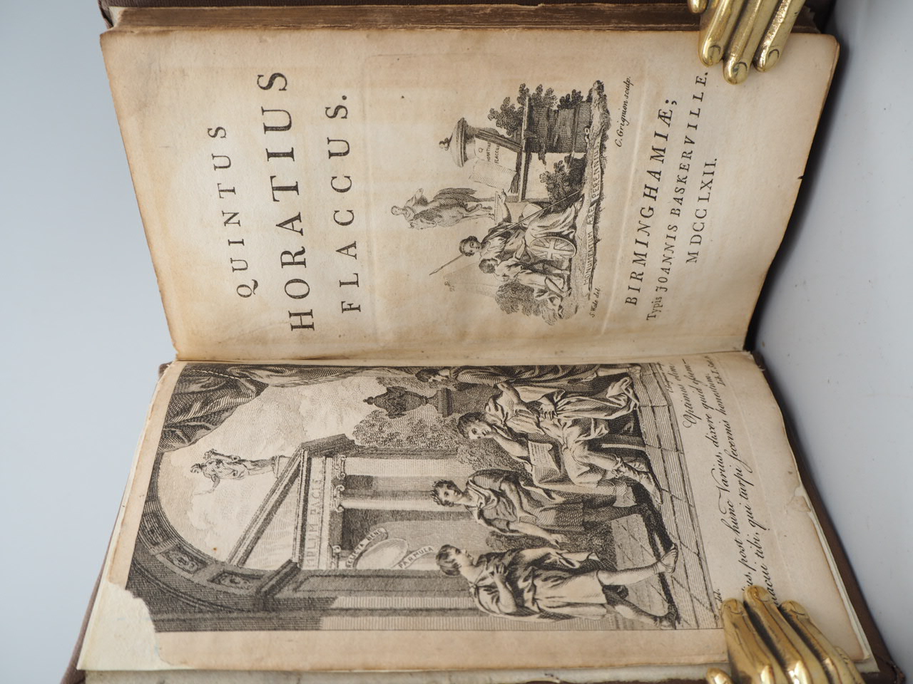 Quintus Horatius Flaccus. Carminum Libri Quatuor. by Quinti Horatii ...