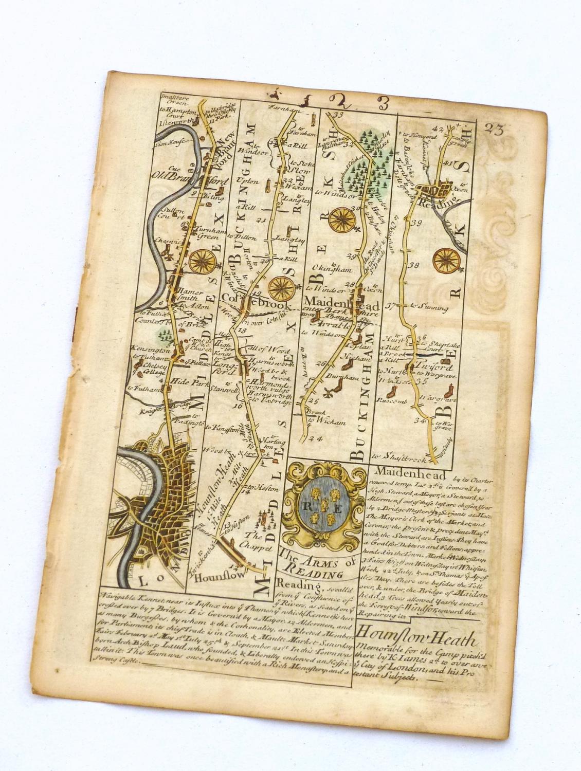 LONDOn, via KENSINGTON, HAMMERSMITH, BRENTFORD, HOUNSLOW and MAIDENHEAD ...