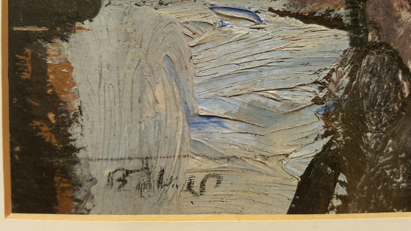 VINTAGE 1940 EARLY AMERICAN ABSTRACT EXPRESSIONIST HENRY BOTKIN ...