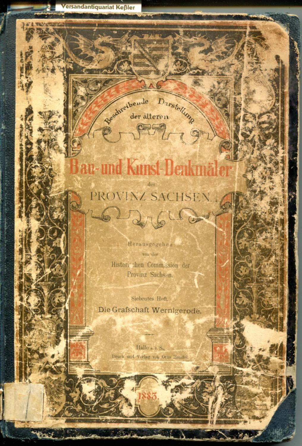 Beschreibende Darstellung der älteren Bau- und Kunstdenkmäler der ...
