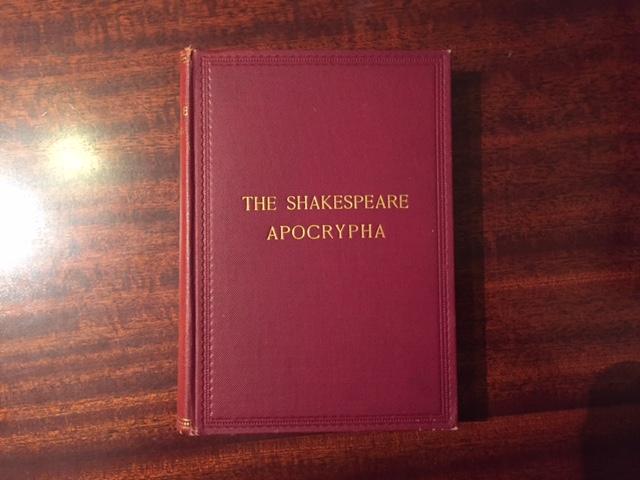 The Shakespeare Apocrypha by CF Tucker Brooke: Very Good Hardcover ...