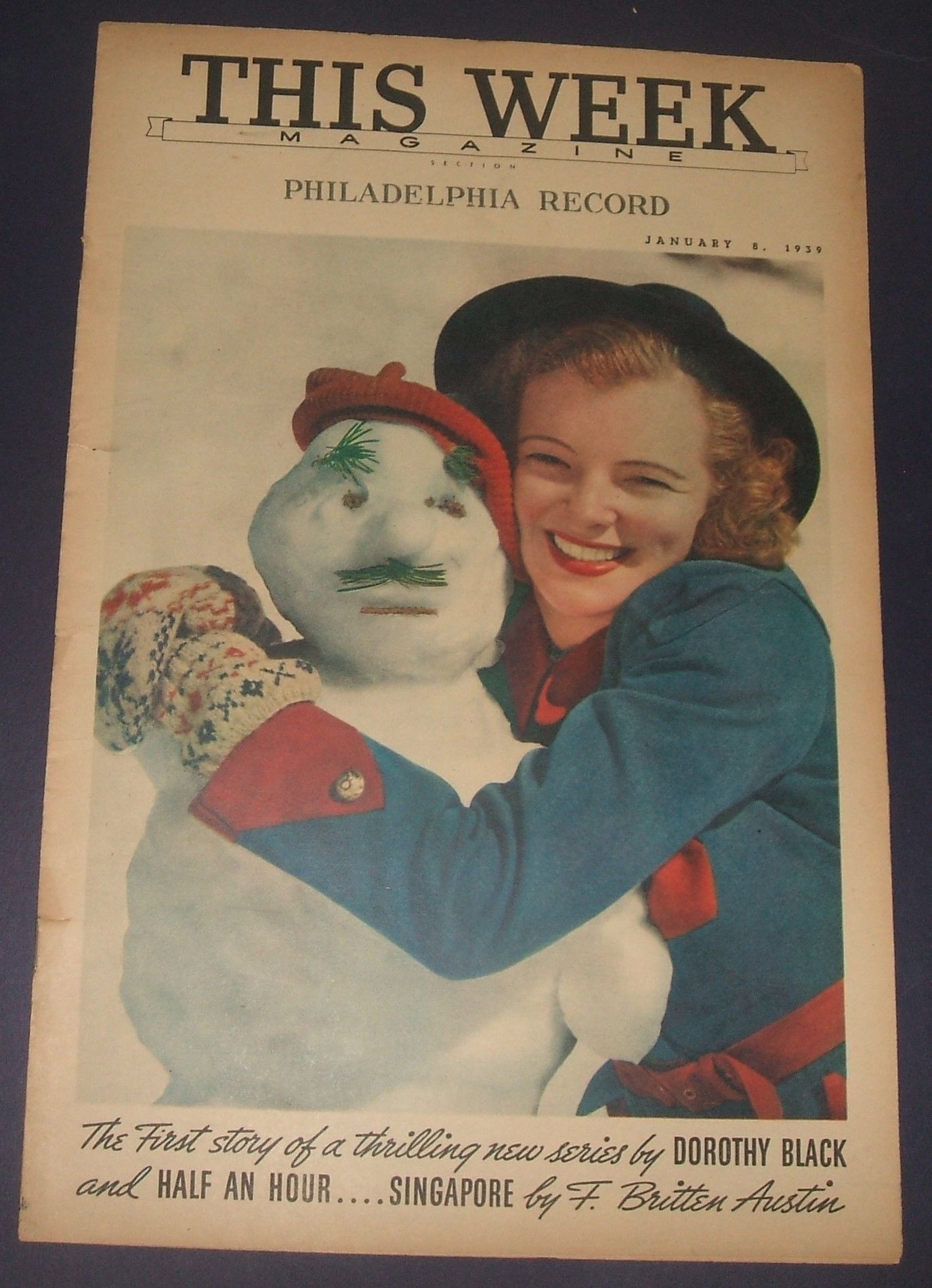 This Week Magazine Section Philadelphia Record Men Are Unkind The Story ...