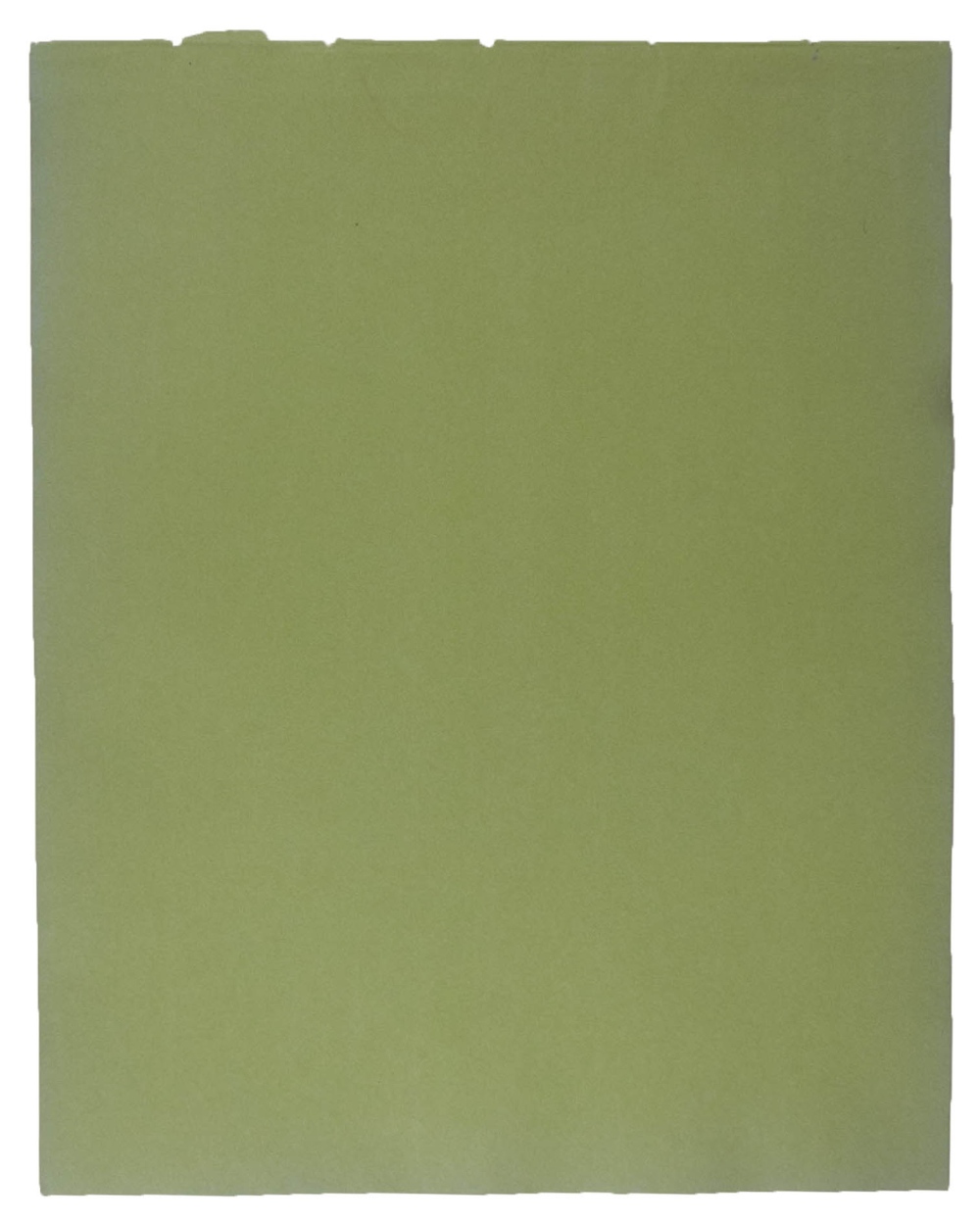 Sheet of blank wove paper. Green colour. by Wove paper: Good | Rockingstone