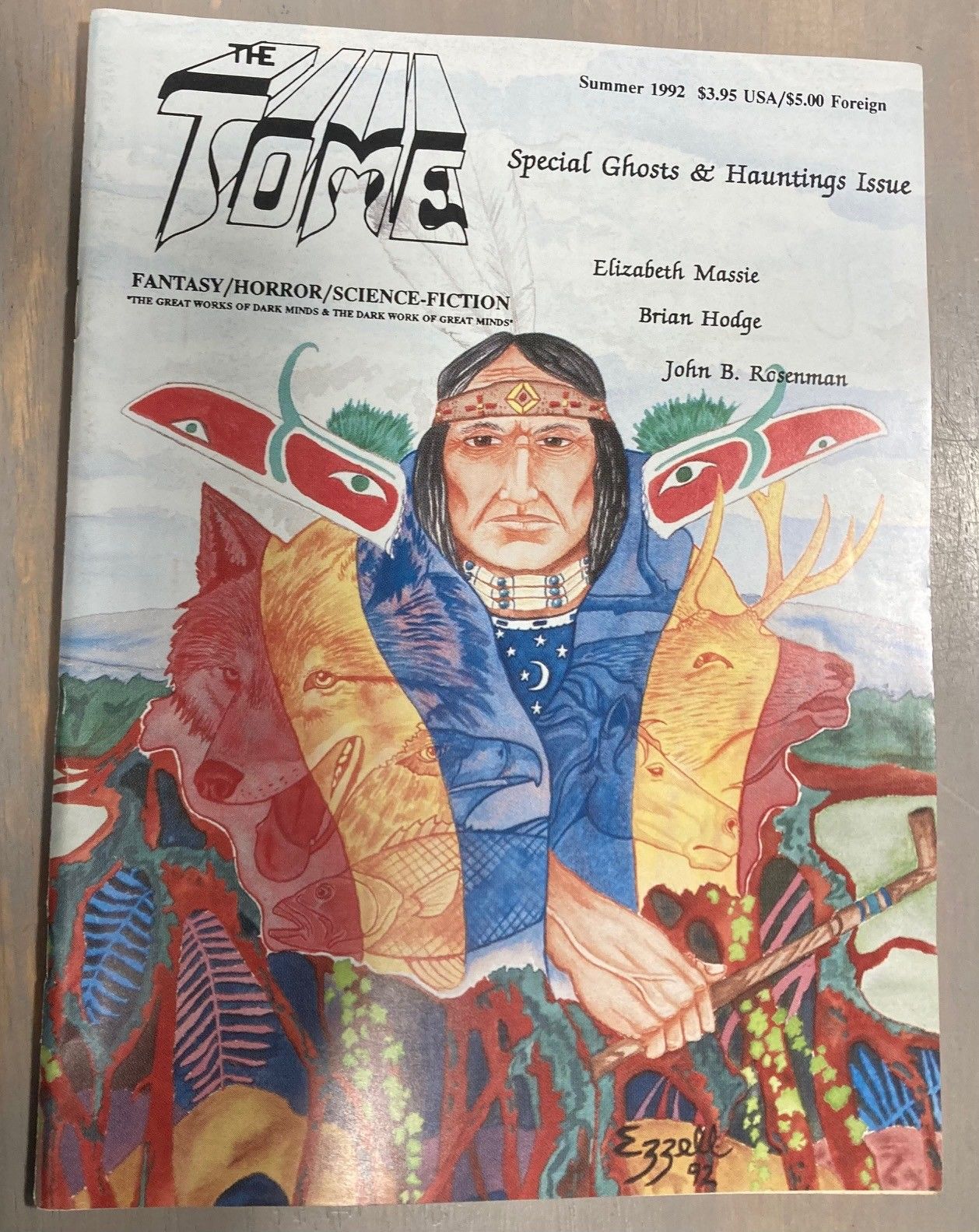 The Tome Special Ghosts and Hauntings Issue Summer 1992 Fantasy/Horror ...
