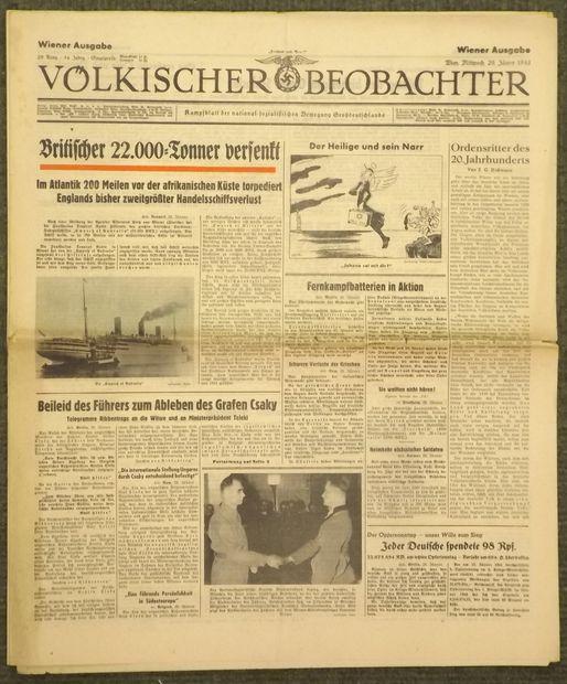 völkischer beobachter - ZVAB