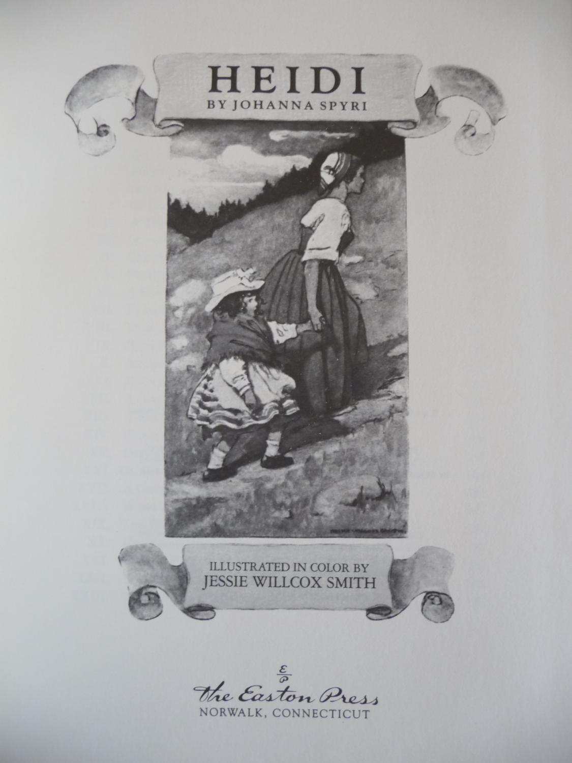 Heidi by Spyri, Johanna: Fine Hardcover (1986) | ARABESQUE BOOKS