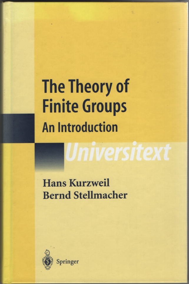The Theory Of Finite Groups An Introduction By Kurzweil Hans And Bernd