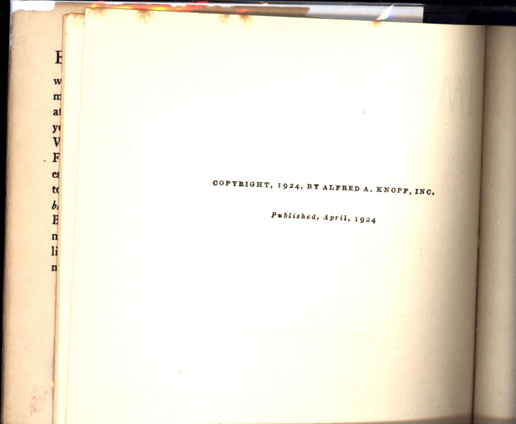 Imperturbe / A Novel of Peace Without Victory by Paul, Elliot H ...