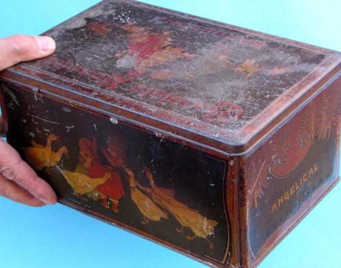 Caja Metálica Chocolate Chocolates Angelical L Serralta Barcelona